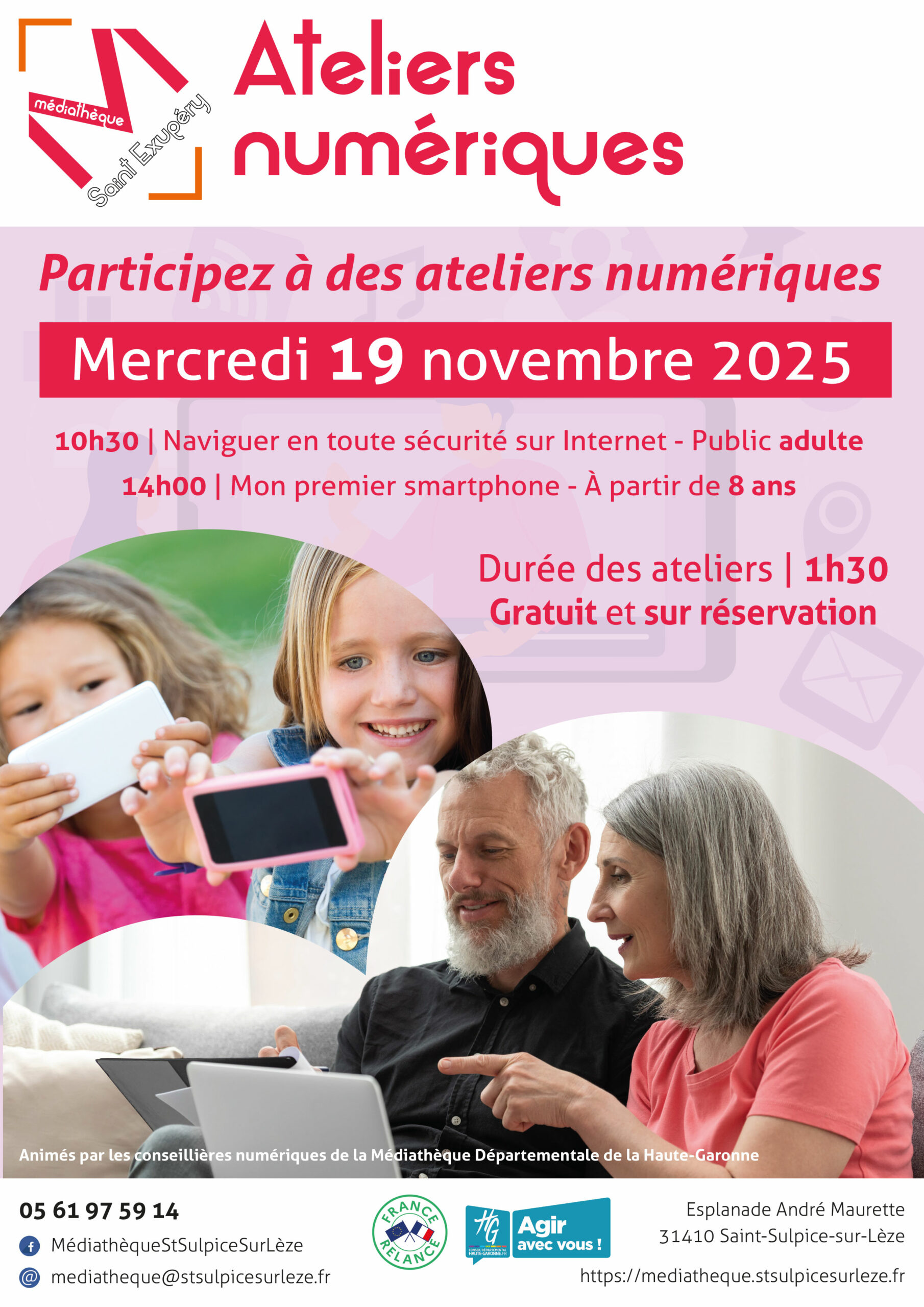Ateliers numériques - St Sulpice-sur-Lèze